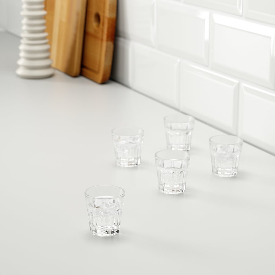 POKAL Snaps glass, clear glass, 2 oz - IKEA