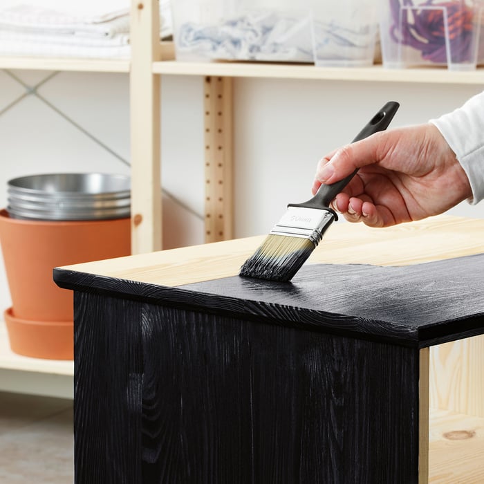 POPPARE paint, black - IKEA