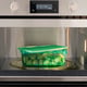 PRUTA food container with lid, set of 17, green - IKEA