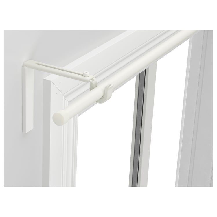RÄCKA curtain rod combination, white, 471/4-825/8" - IKEA