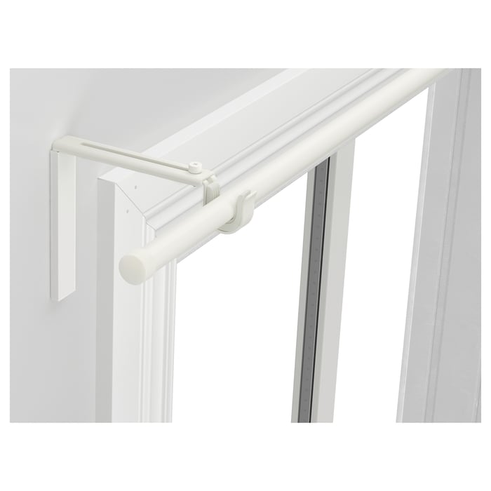 RÄCKA curtain rod combination, white, 471/4-825/8" - IKEA