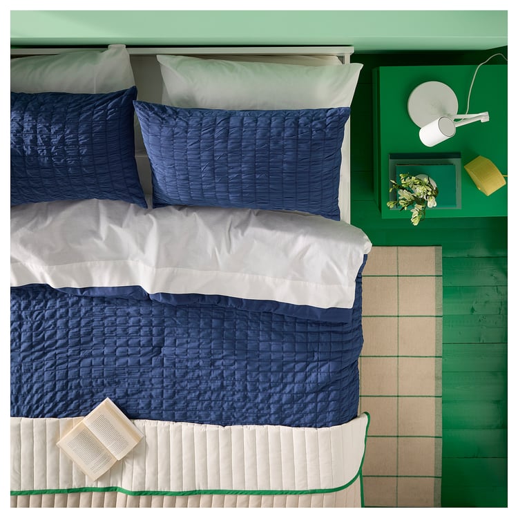 RÄVSTARR comforter set, dark blue, Full/Queen - IKEA