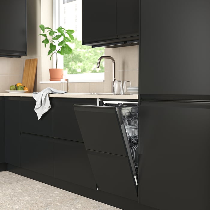 RANSBERG built-in dishwasher, panel-ready, 18" - IKEA
