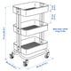 RÅSKOG utility cart, red-brown, 133/4x173/4x303/8" - IKEA
