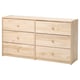 RAST 6-drawer dresser, pine, 487/8x263/4" - IKEA