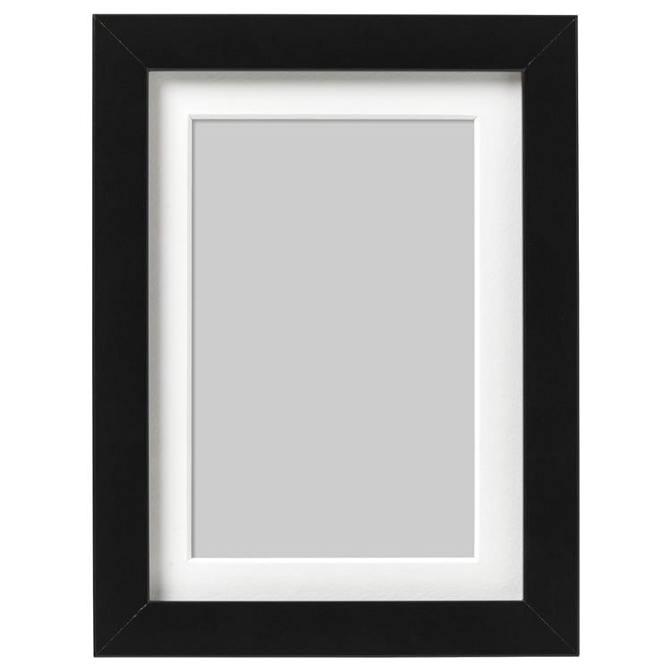 RIBBA frame, black, 5x7" - IKEA