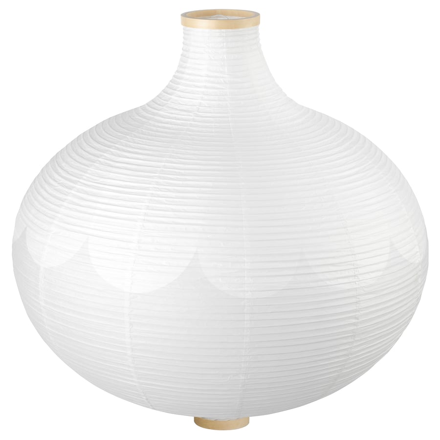 RISBYN Pendant lamp shade, onion shape, white, 22" - IKEA