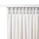 RITVA curtains with tie-backs, 1 pair, white/with heading tape, 57x65 ...