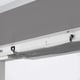 RODULF underframe sit/stand f table top, electric/white, 551/8x311/2 ...