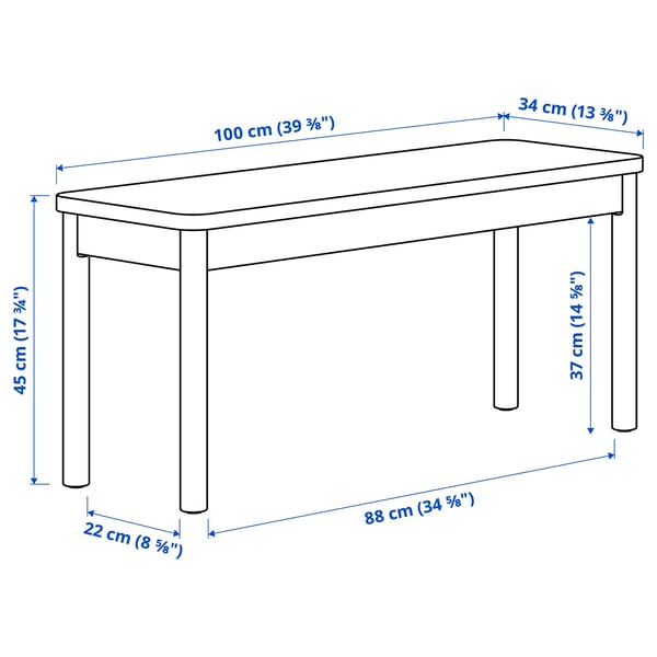 Piano Bench Dimensions