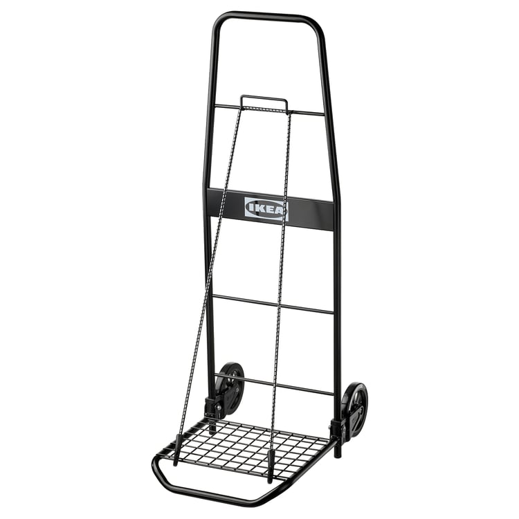 RULLEBÖR cart, black - IKEA