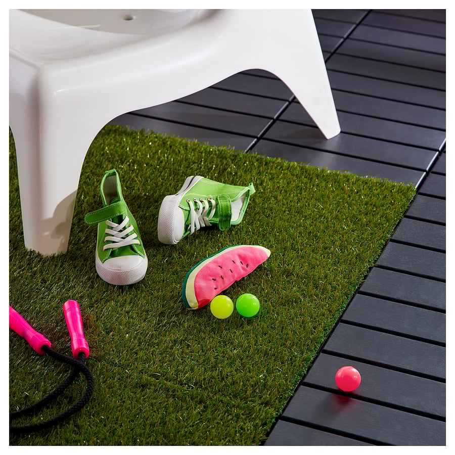 RUNNEN Decking, outdoor, artificial grass - IKEA