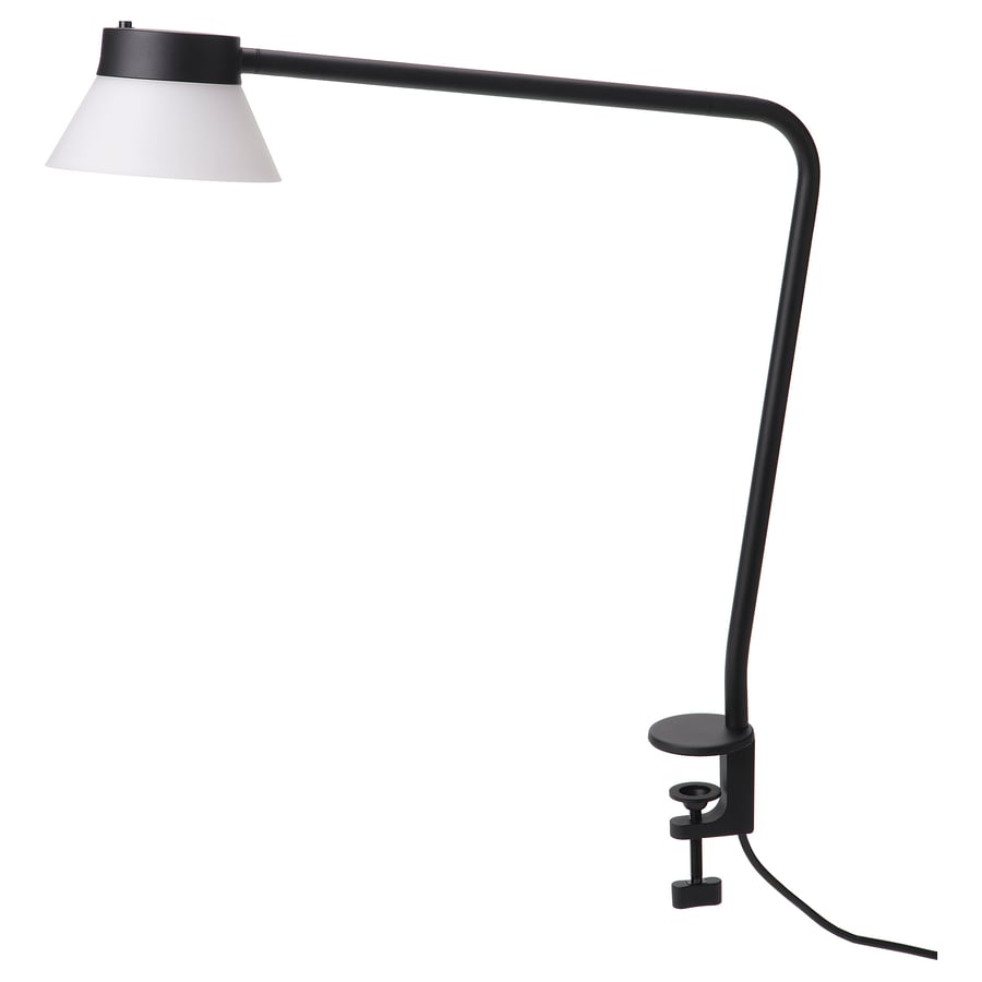 SAMBORD desk lamp, black/white - IKEA