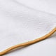 SANDABBORRE dish towel, white/dark yellow, 20x20" - IKEA