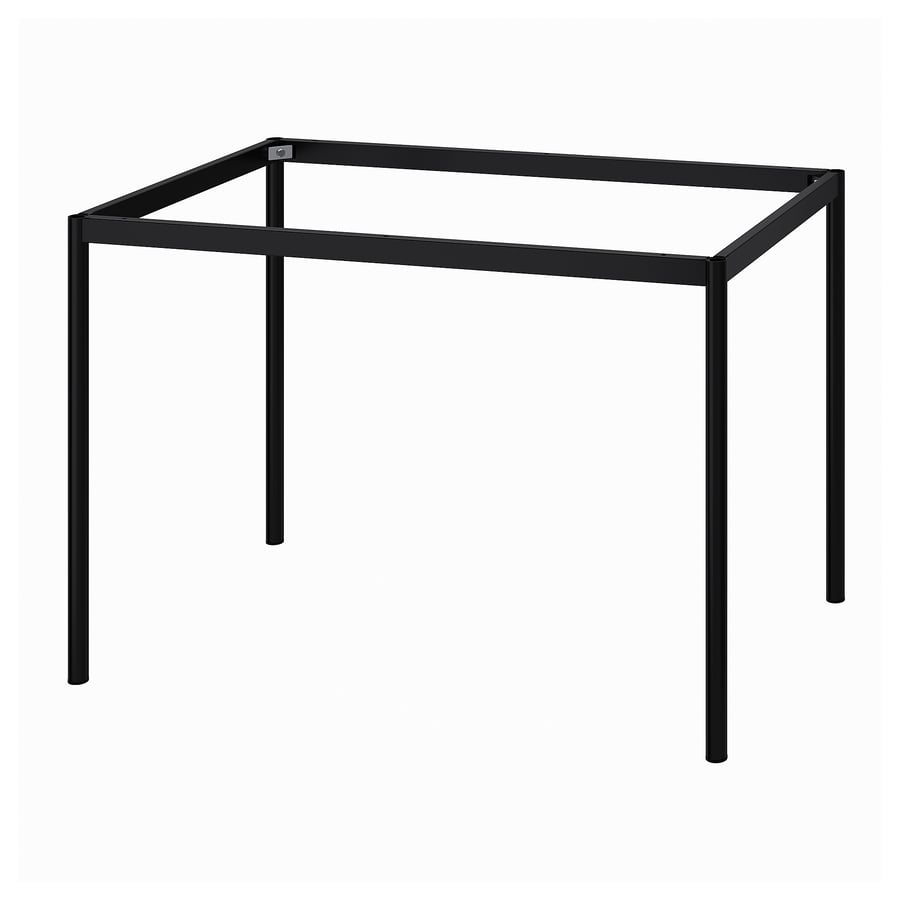 SANDSBERG underframe for table top, black, 431/4x263/8x283/4" - IKEA