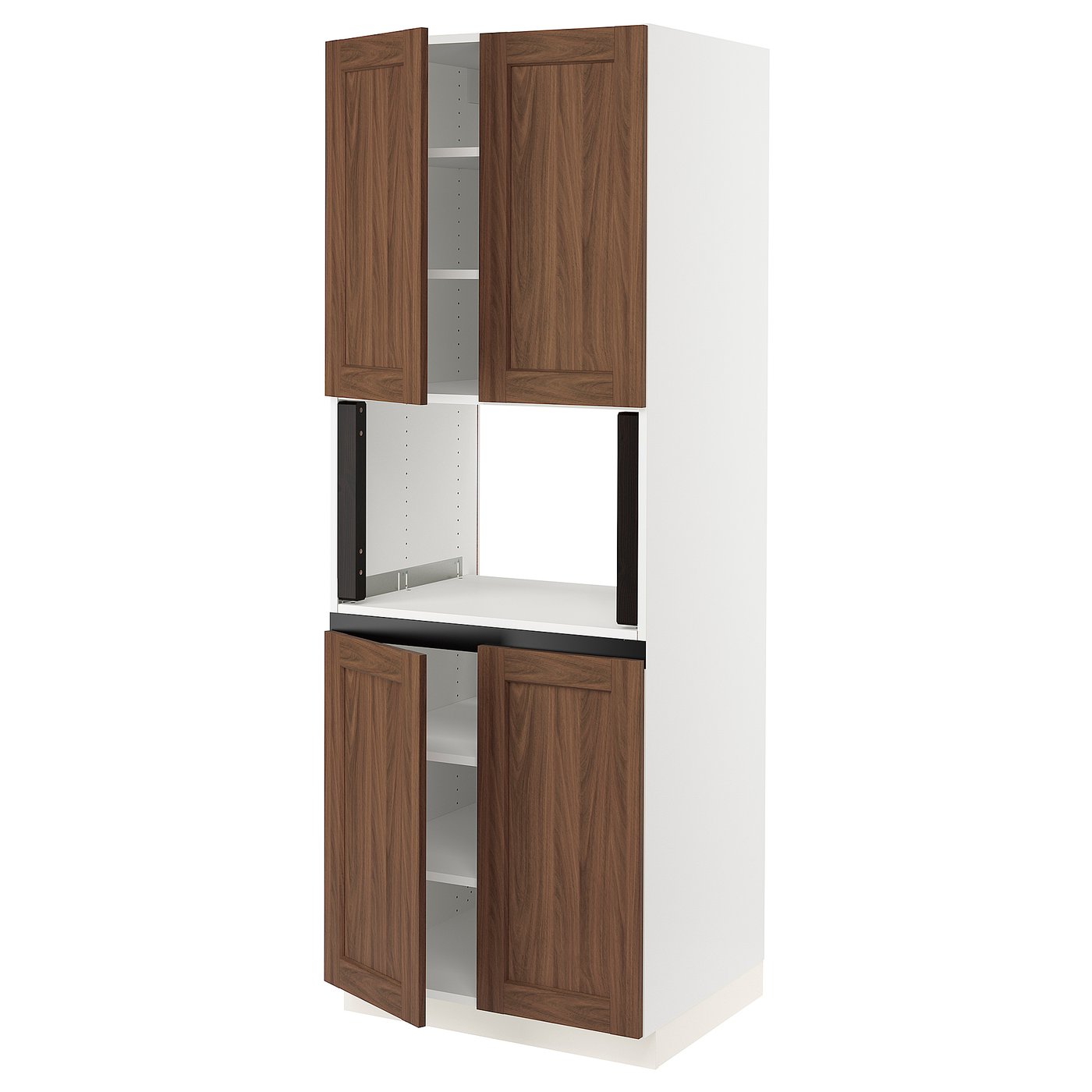 High cabinet for microwave store