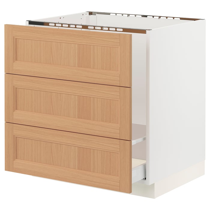 Find out about VEDHAMN oak kitchen fronts - IKEA