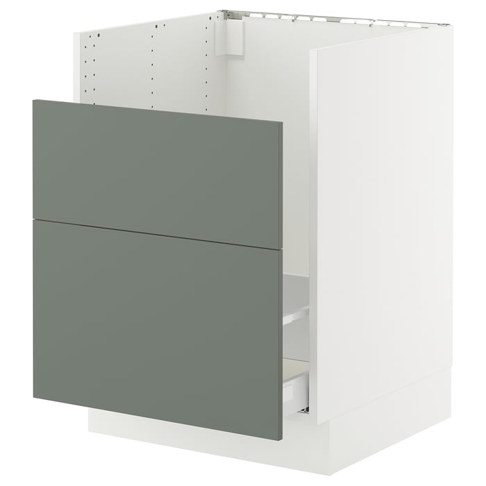 SEKTION / MAXIMERA base cb f HAVSEN snk/recyc/2 fr, white/Nickebo matte ...