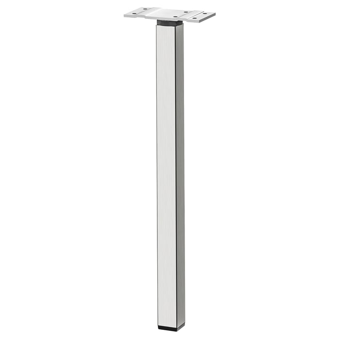 SEKTION Support leg, stainless steel - IKEA
