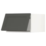 SEKTION top cab f fridge/freezer w push-op, white/Askersund light ash ...