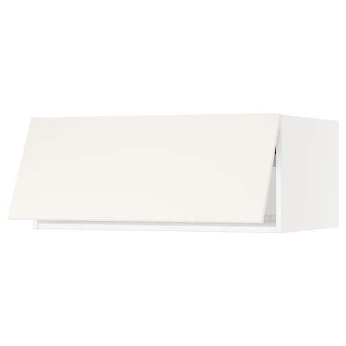 SEKTION top cab f fridge/freezer w push-op, white/Veddinge white ...