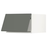 SEKTION top cabinet for fridge/freezer, white/Veddinge white, 24x24x15 ...