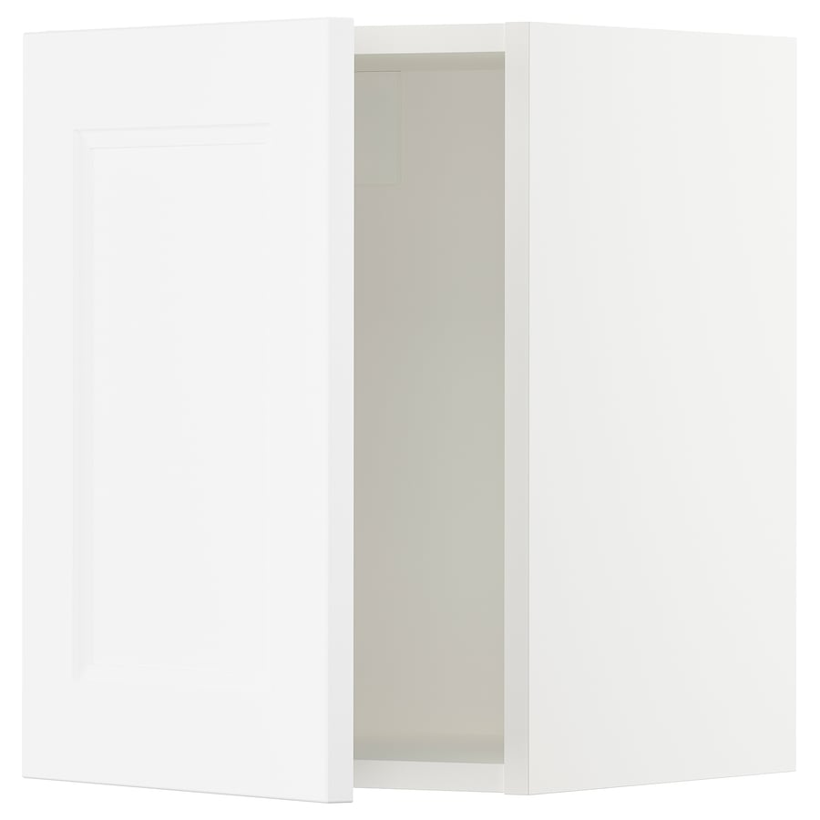 SEKTION wall cabinet, white/Axstad matte white, 15x15x20" - IKEA