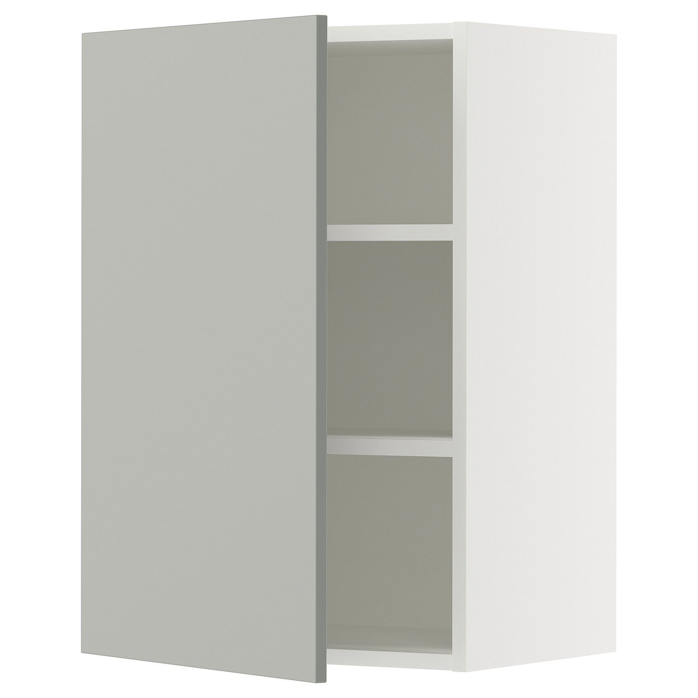 SEKTION wall cabinet, white/Havstorp light gray, 21x15x30" - IKEA