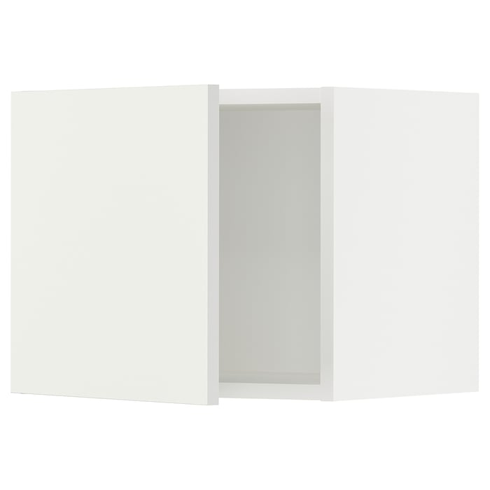 SEKTION wall cabinet, white/Vallstena white, 18x15x15" - IKEA