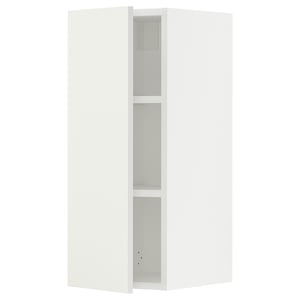 SEKTION Wall cabinet, white/Vallstena white, 12x15x30" - IKEA