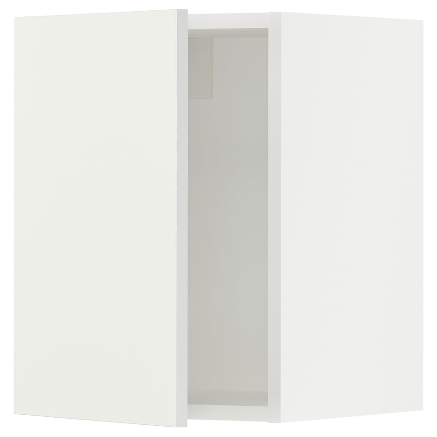 SEKTION wall cabinet, white/Vallstena white, 15x15x20" - IKEA