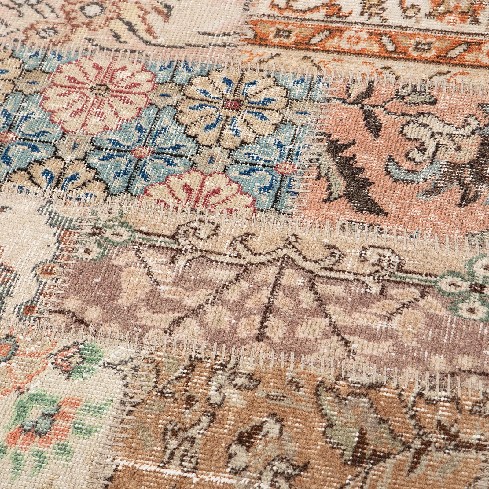 SILKEBORG Rug, low pile, assorted colors, 2'4"x8'2" - IKEA