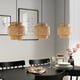 SINNERLIG pendant lamp, bamboo/handmade, 11" - IKEA