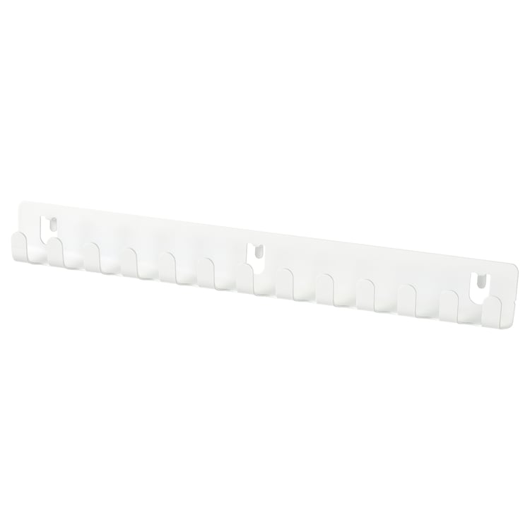 SKÅDIS hook rack, white - IKEA