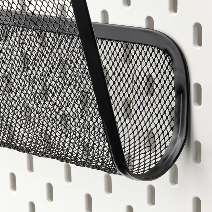 SKÅDIS magazine holder, black - IKEA