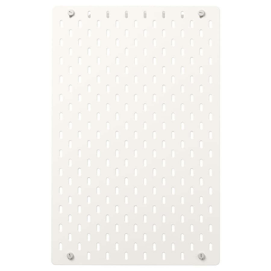 SKÅDIS Pegboard, white, Width: 14 ¼" Height: 22" - IKEA