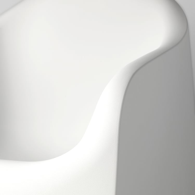 SKARPÖ armchair, outdoor, white - IKEA