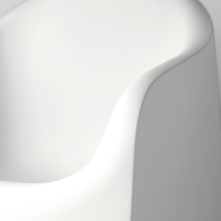 SKARPÖ armchair, outdoor, white - IKEA