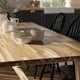 SKOGSTA table, acacia, 921/2x393/8" - IKEA