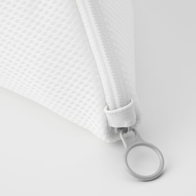 SLIBB washing bag, white/gray - IKEA