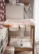 SNIGLAR Changing table, beech, white, 28 3/8x20 7/8" - IKEA