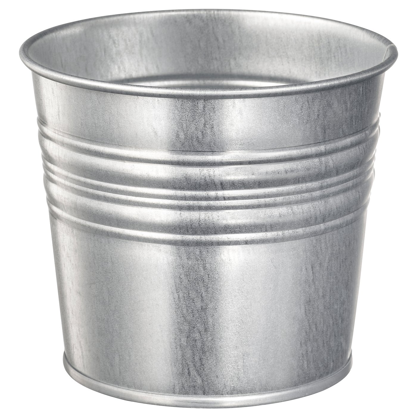 SOCKER Plant pot, galvanized indoor/outdoor, galvanized - IKEA