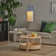 SOLVINDEN pendant lamp, blue, 187/8" - IKEA