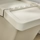 SORTERA sorting bin with lid, beige, 16 gallon - IKEA