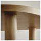 STOCKHOLM 2025 table, oak veneer/oak veneer, 901/2x353/8" - IKEA