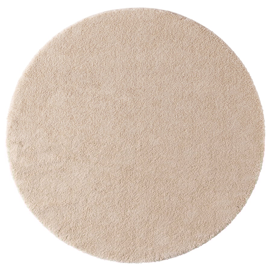 STOENSE rug, low pile, off-white, 4'3" - IKEA