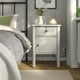 STOREMOLLA nightstand, light grey-beige stained, 195/8x195/8x283/8" - IKEA