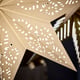 STRÅLA Lace White 19" Star Christmas Lamp Shade - IKEA