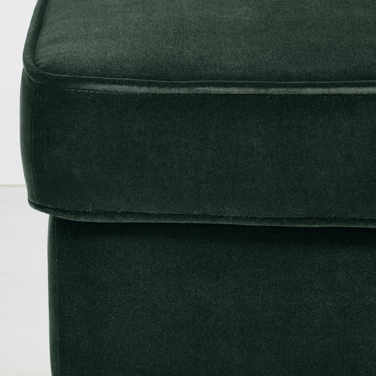 STRANDMON ottoman, Djuparp dark green - IKEA
