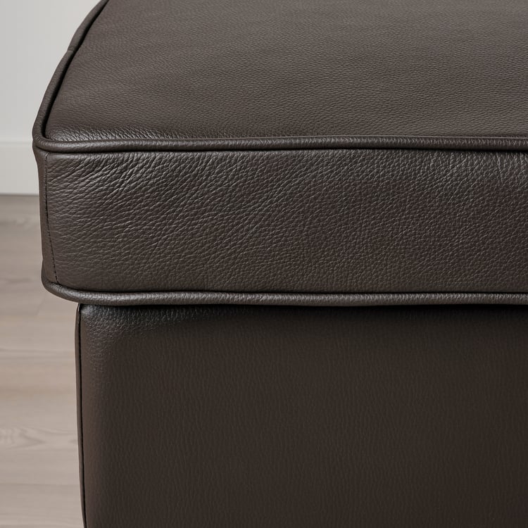 STRANDMON ottoman, Grann/Bomstad dark brown - IKEA
